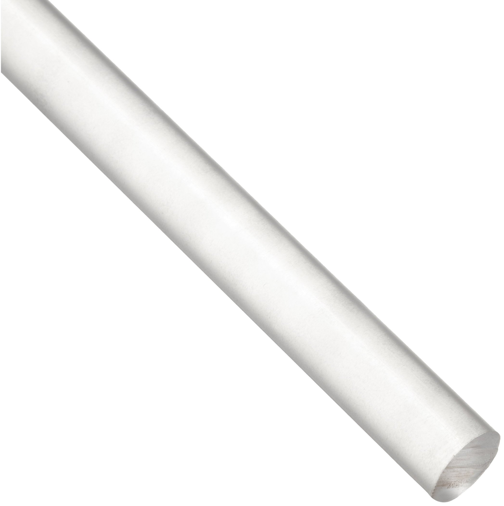 Polycarbonate (PC) Round Rod, Transparent Clear, Standard Tolerance ...