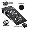 Sdyneut Skateboard ramp Large Bicycle Riding Ramp Scooter ramp Portable ...