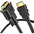 Amazon.com: Loryi HDMI to DVI Cable 6ft, Bi-Directional HDMI Male to DVI-D 24+1 Male, Support ...
