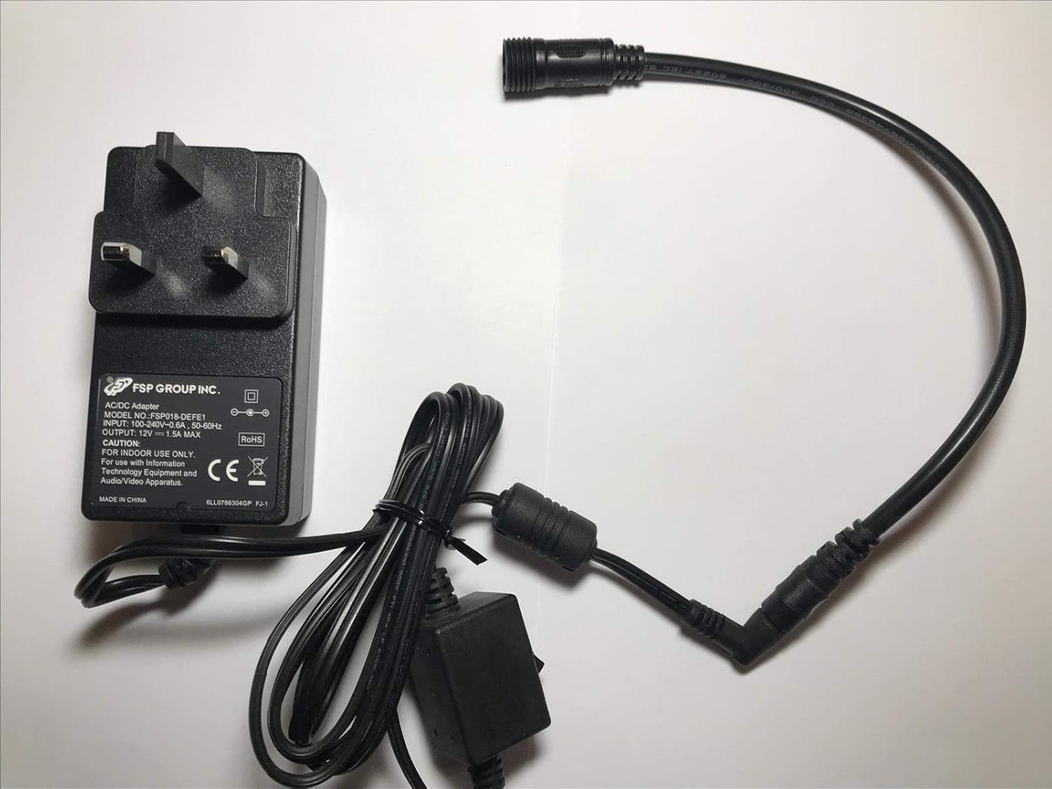 Replacement for VEGA AC/DC Adapter model EHT-5-IP 12VDC: Amazon.co.uk ...