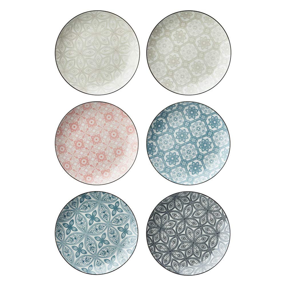 Stoviglie Piatti da Portata CREOFANT Set di 6 Piatti da Dessert Piatti ...