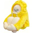 Amazon.com: 25.6inch Banana Man Plush Doll, Kawaii Stuffed Plush Banana ...