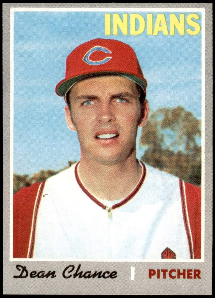 Amazon.com: 1970 Topps # 625 Dean Chance Cleveland Indians (Baseball ...