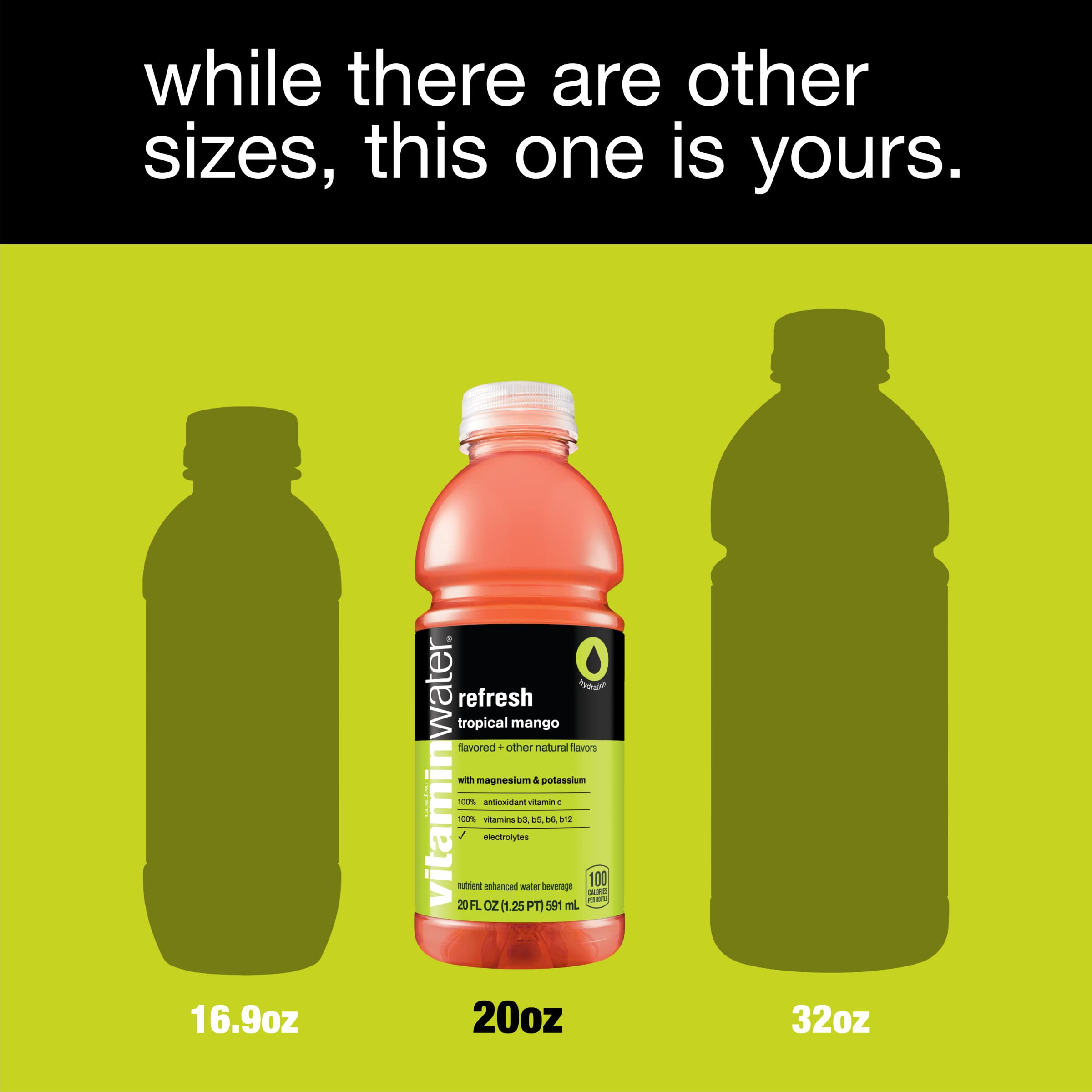 Mua vitaminwater Refresh Tropical Mango Nutrient Enhanced Flavored ...