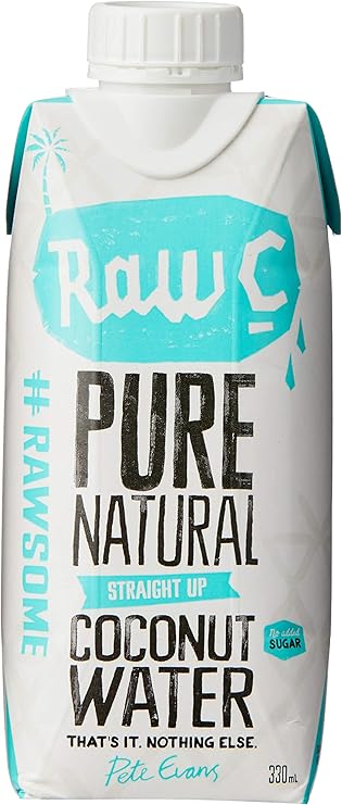Natural Raw C Coconut Water, 12 x 330 Milliliters: Amazon.com.au ...