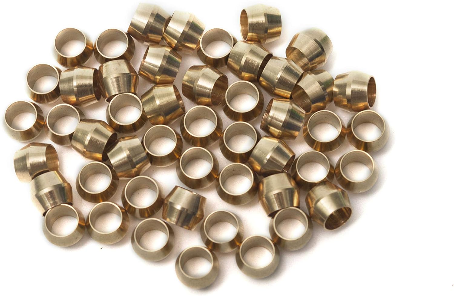 Ferrule Fittings Pack Of 30 Quickun Brass Compression Fitting Ferrule