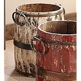 Amazon.com: Black Forest Décor Santa Fe Turquoise Decorative Bucket ...