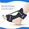 soulern Plantar Fasciitis Night Splint Drop Foot Orthotic Brace ...