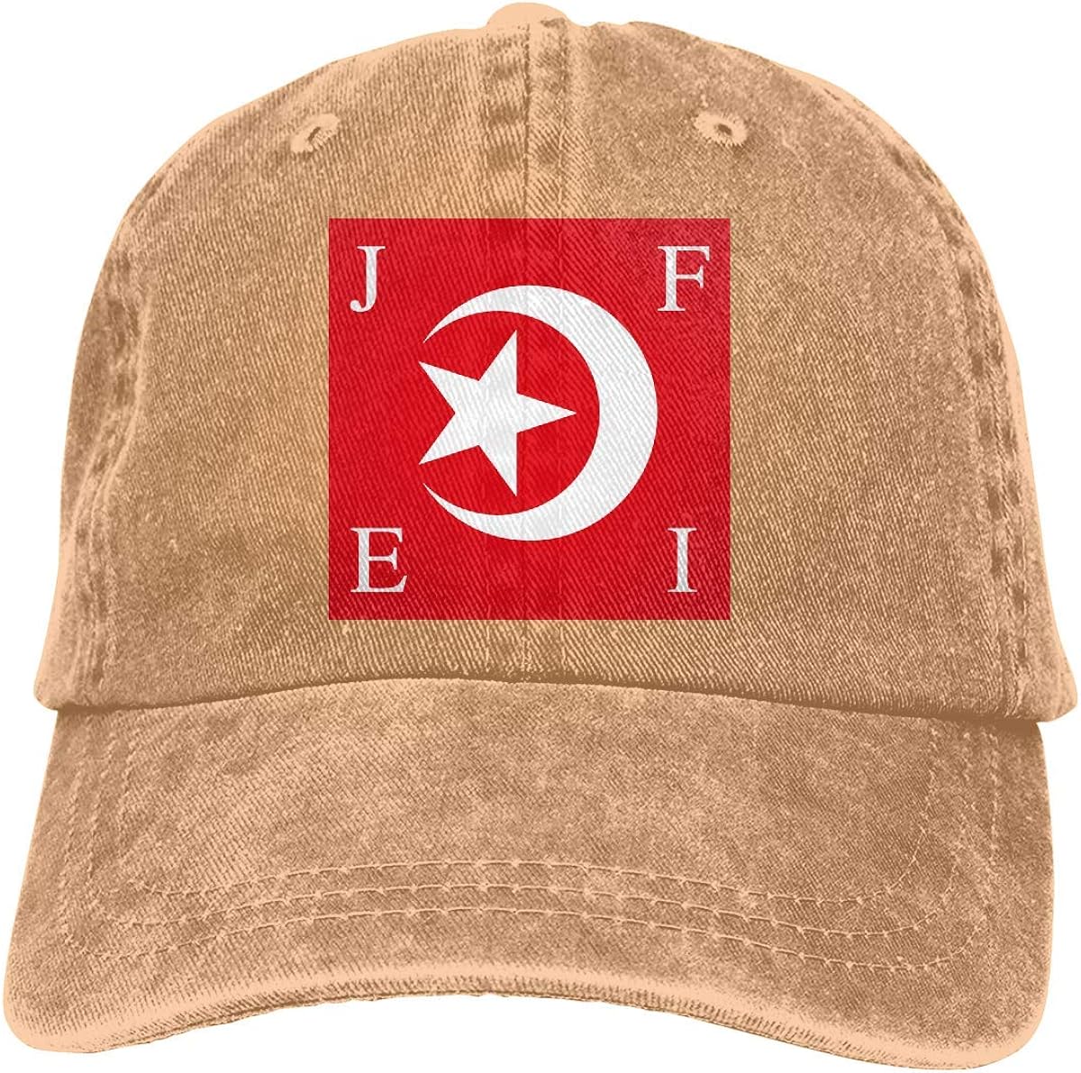 QNCNWI Men's/Women's Nation of Islam Flag Cotton Denim Baseball Cap ...