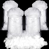 Amazon.com: Riakrum Christmas Fake Snow Decor Artificial Snow Fluffy ...