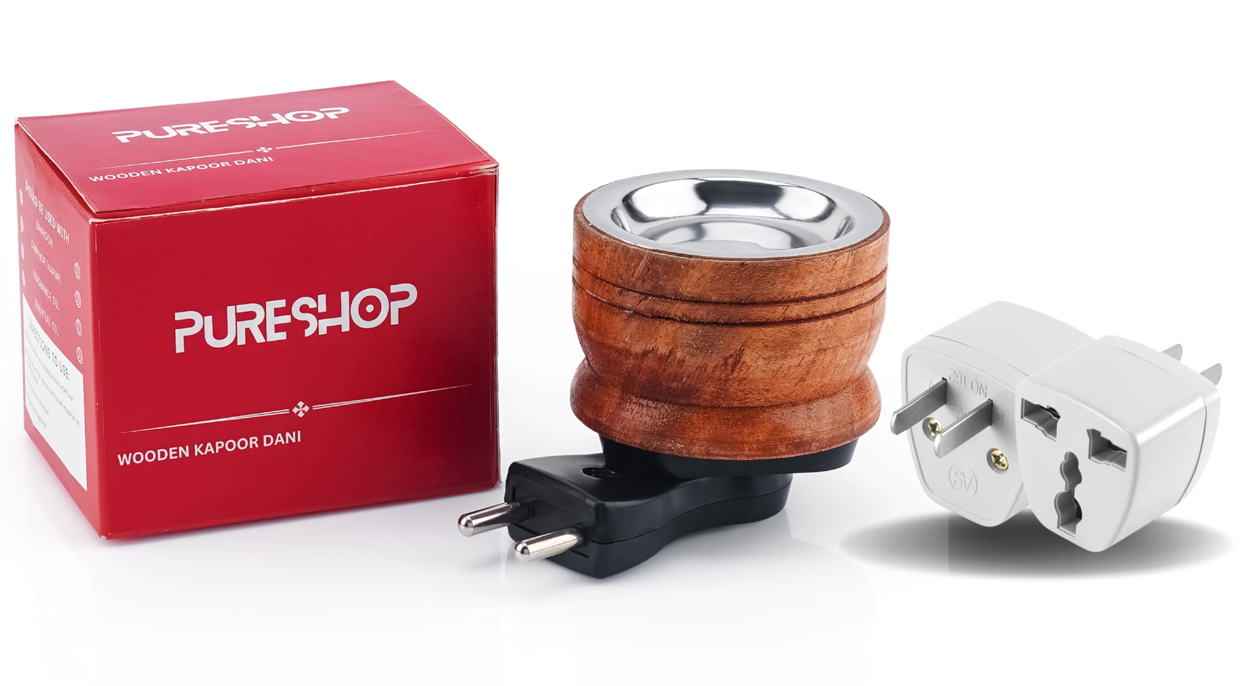 PURESHOP Camphor Diffuser Electric | Premium Kapoor Dani Electric ...