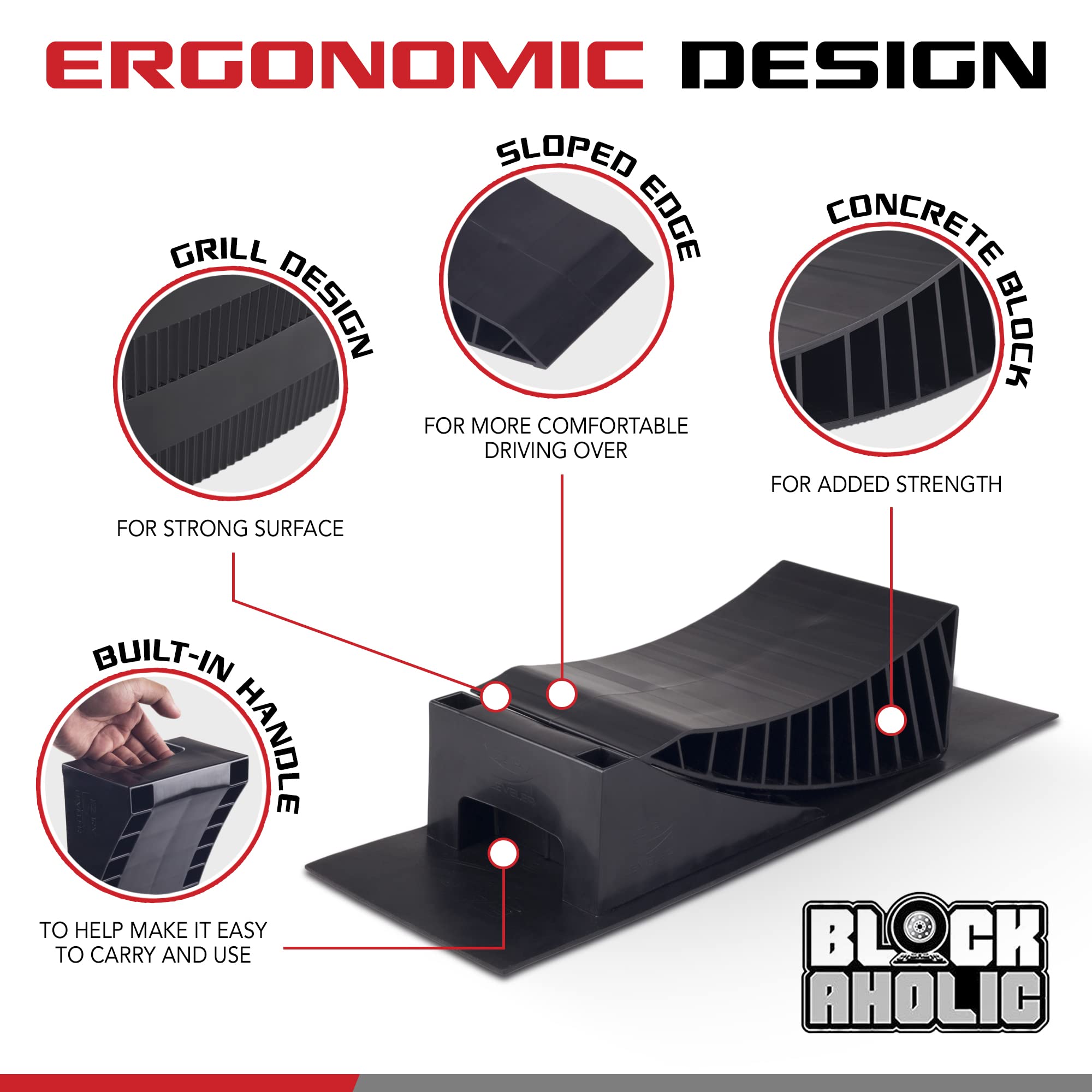 Mua EZ RV Leveler - Curved Leveling Ramp with Chocks and Rubber Mat ...