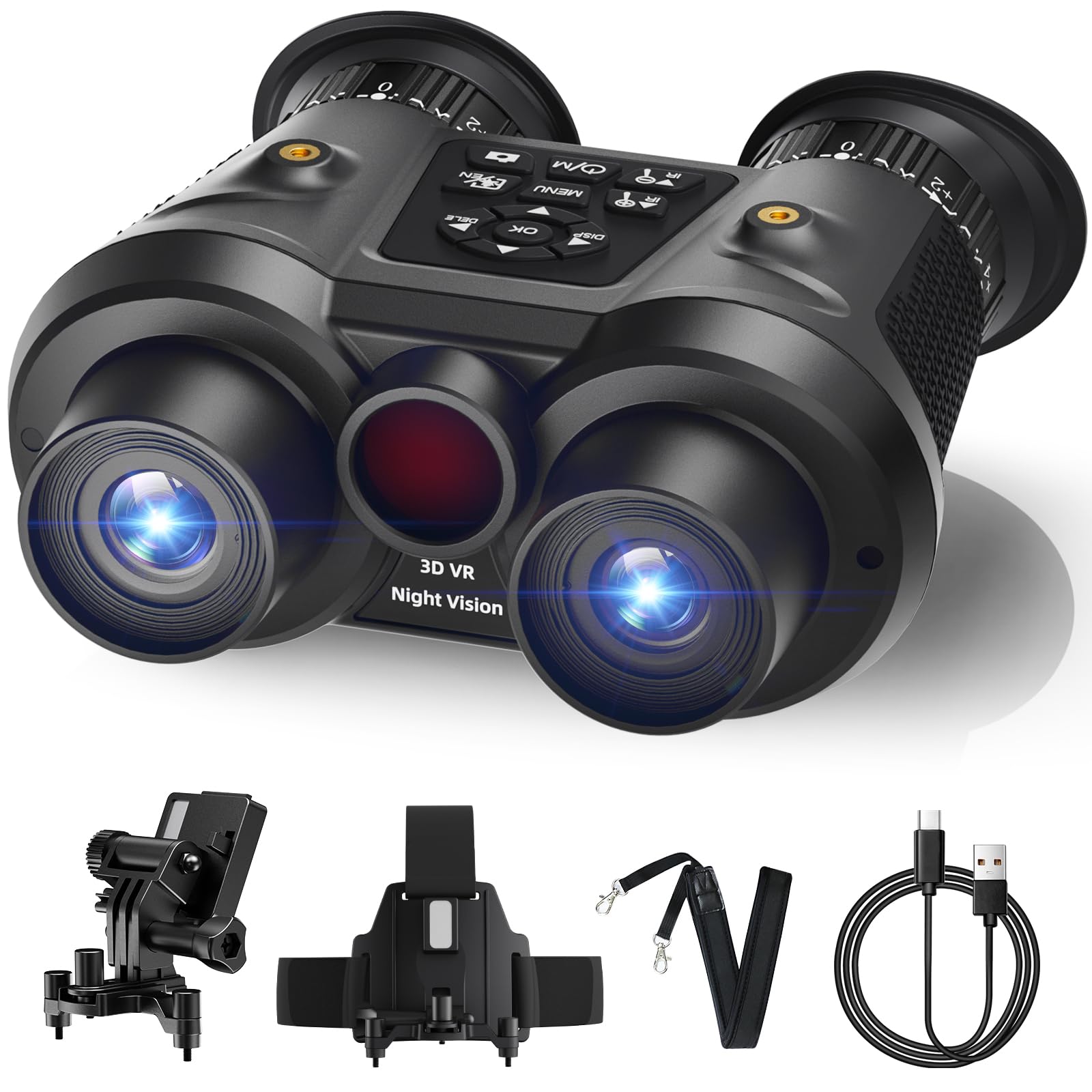 Dsoon 3D VR Night Vision Goggles,8K UHD Night Vision Binoculars for ...