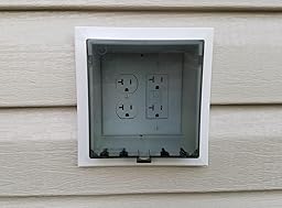 Amazon.com: Arlington DBVS2C-1 Low Profile IN BOX Electrical Box with ...