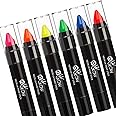 Amazon.com : UV Glow - Neon UV Paint Stick/Face & Body Crayon - Genuine and original UV Glow ...