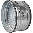 10" Inch Inline Round Duct Filter - G4 Class Filter with Mesh Screen ...