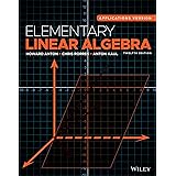 Elementary Linear Algebra, 12th Edition 12, Howard Anton, Anton Kaul ...