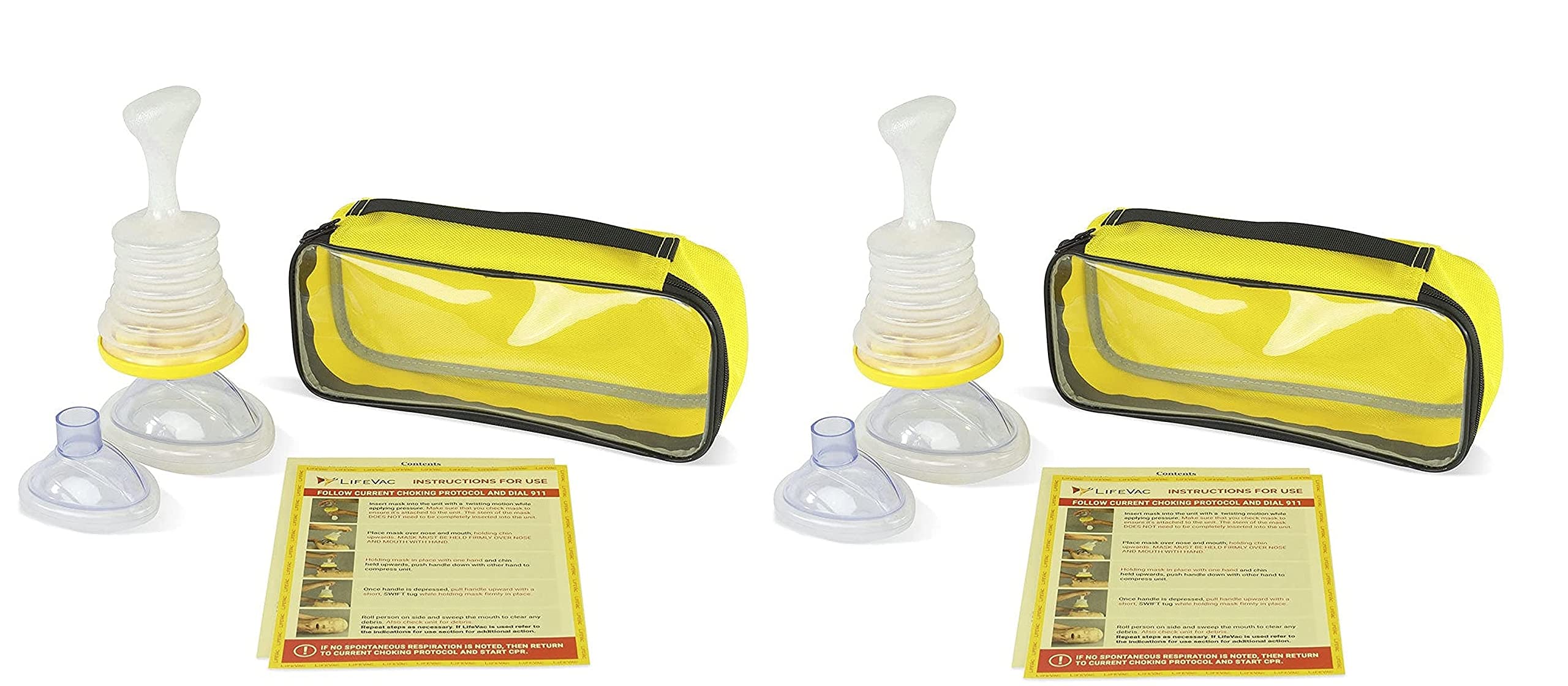 Mua Yellow Travel Kit 2 Pack - Portable Suction Rescue Device, First ...