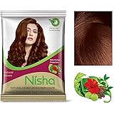Buy Nisha Natural Colour Hair Henna Powder (Black, 10 g) - Pack of 10 ...
