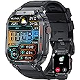Amazon.com: KACLUT Smart Watch,100M Waterproof Rugged Military ...