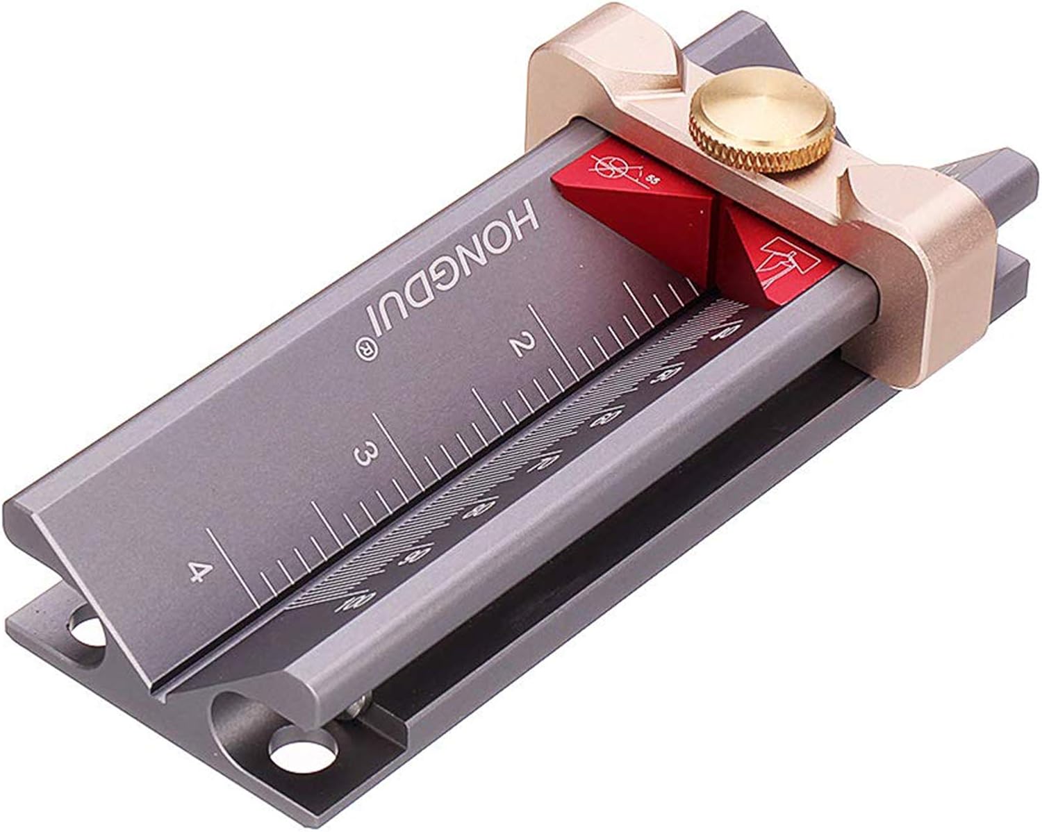 3 in 1 Multifunction Measuring Gauge Drill Depth Stop Collar Clamping ...