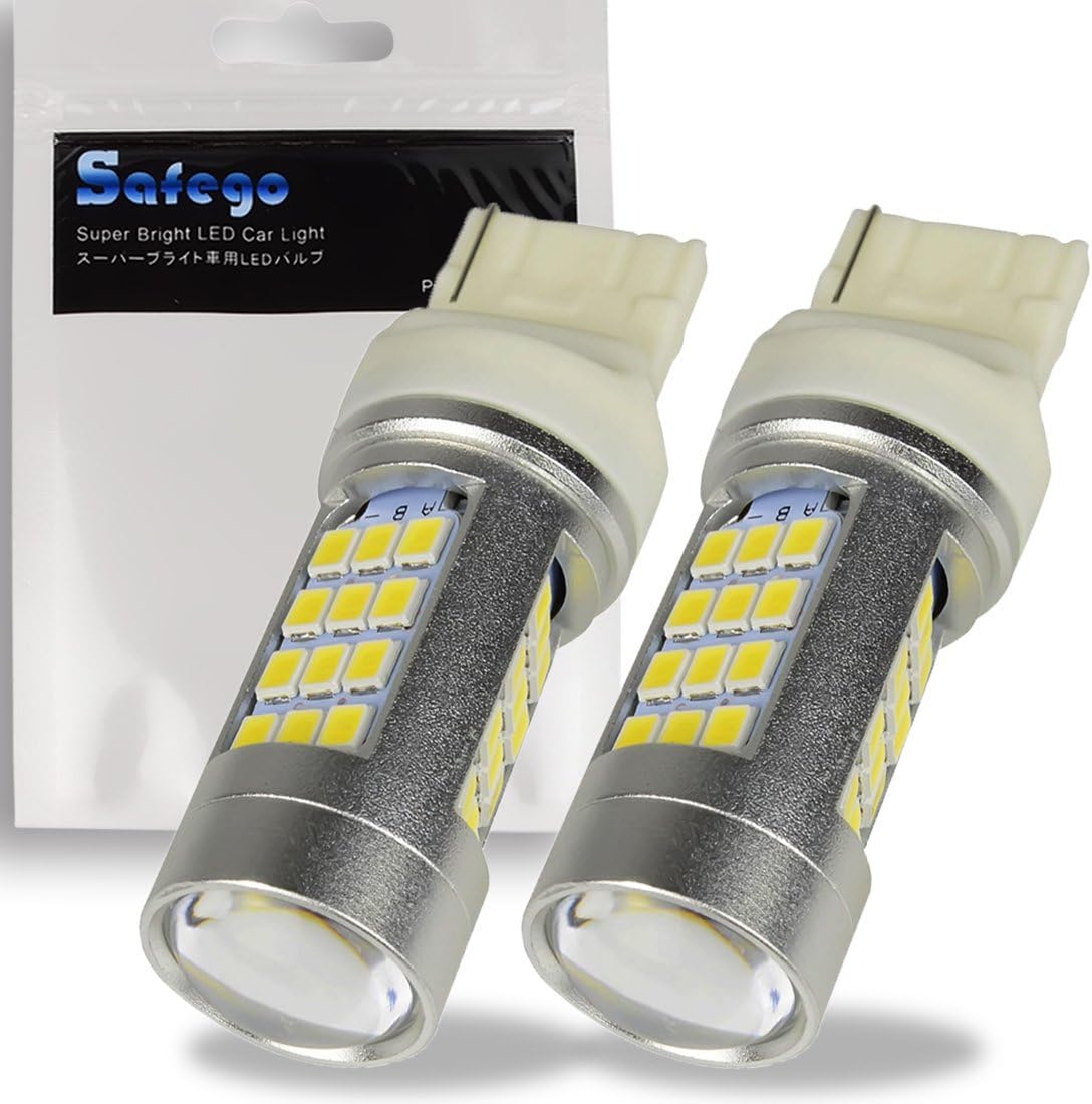 Safego 2x 7440 T20 LED Bulb For Car RV Turn Signal Brake Reverse ...
