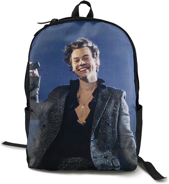 Harry Styles – Vogue Hong Kong School Backpack Lightweight Water ...