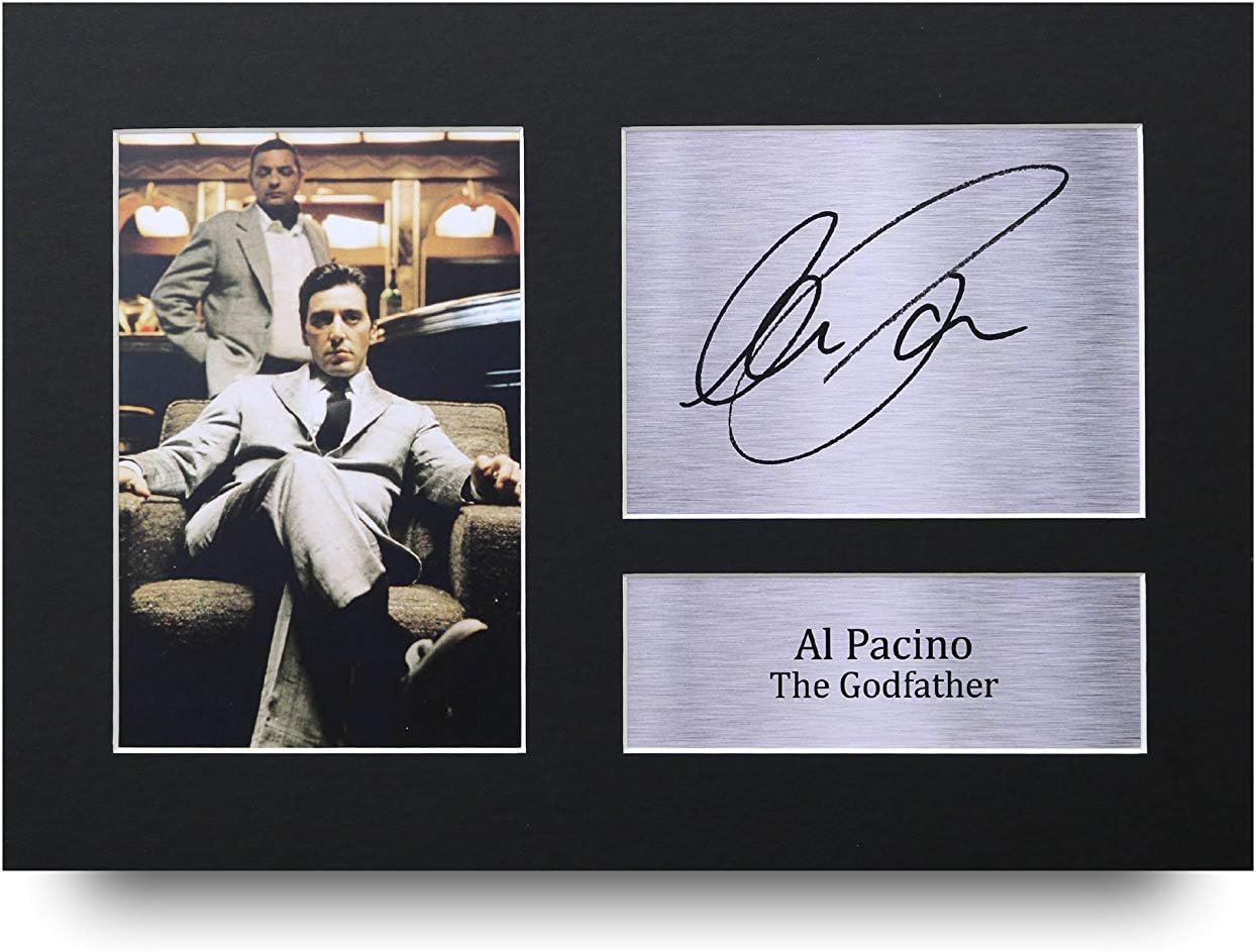 HWC Trading Al Pacino Gift Signed A4 Printed Autograph The Godfather ...
