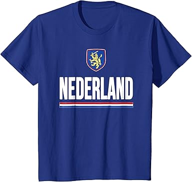 Amazon.com: Netherlands T-shirt Dutch Orange Lion Soccer Rugby Baseball ...