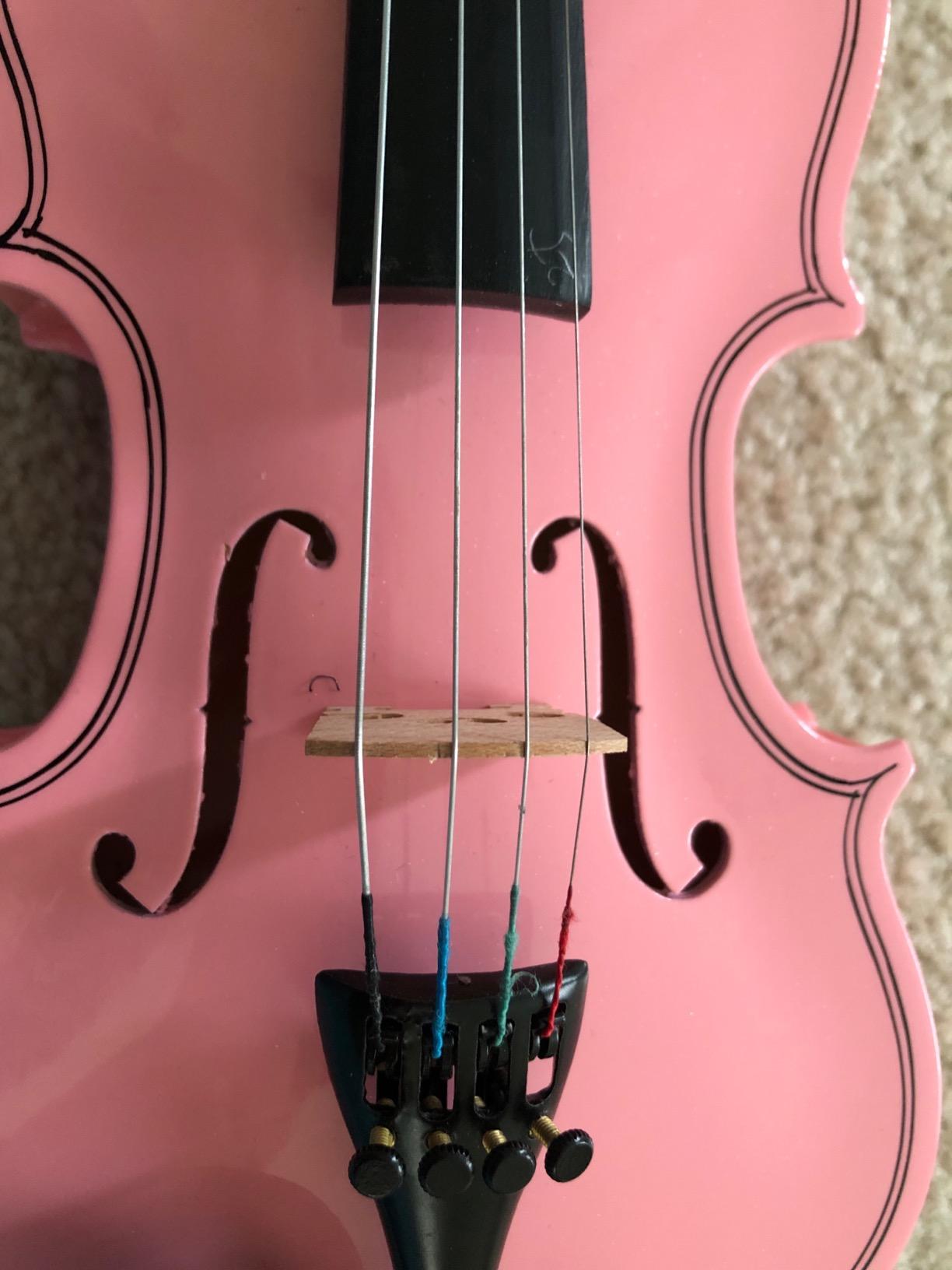 $14/mo - Finance SKY Brand New Children's Violin 1/10 Size Pink Color ...
