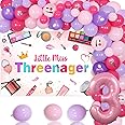Amazon.com: Little Miss Threenager Birthday Decorations, 3rd Birthday ...