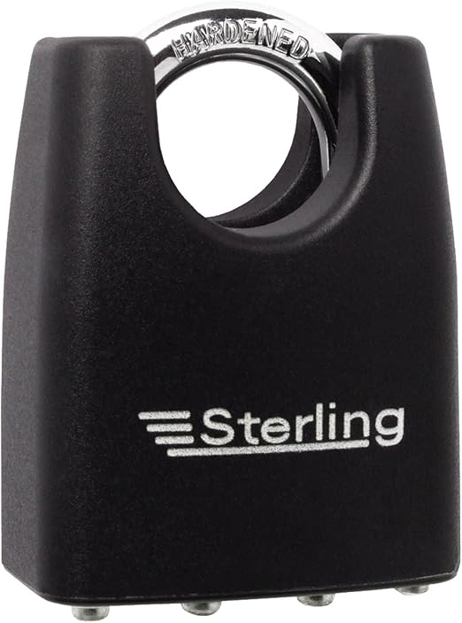 Amazon.com: STERLING LOCKS 50mm Mid Security Laminated Padlock - Closed ...