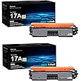 Amazon.com: 17A CF217A Toner Cartridge 2 Pack with CHIP, 17A High-yield ...