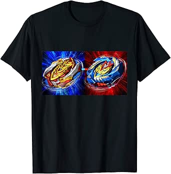 Amazon.com: BEYBLADE BURST TURBO DOUBLE BEY T-Shirt: Clothing