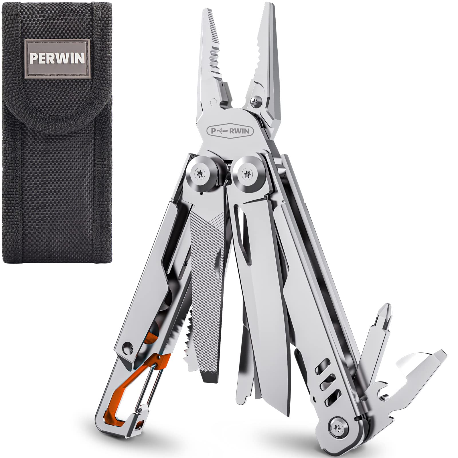 Mua Multitool, 13-in-1 Stainless Steel Multi-Tool Pliers with Sheath ...