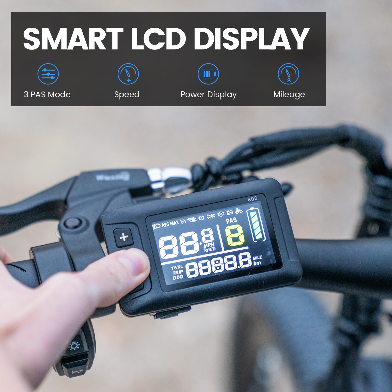 Mua 5TH WHEEL Mate Electric Bike for Adults with 1000W Peak Motor and 468WH Removable Battery ...