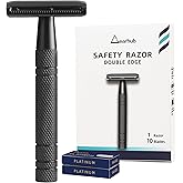 Amazon.com: Gearhub Butterfly Double Edge Safety Razor Reusable ...