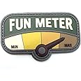 Amazon.com: Andwing Fun Meter PVC Patch 3 Inch x 1.8 Inch Multicam ...