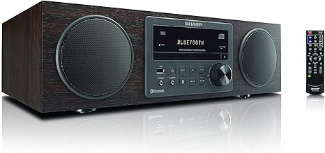 Amazon.com: Sharp Vintage Style Modern Retro Look Micro Component ...