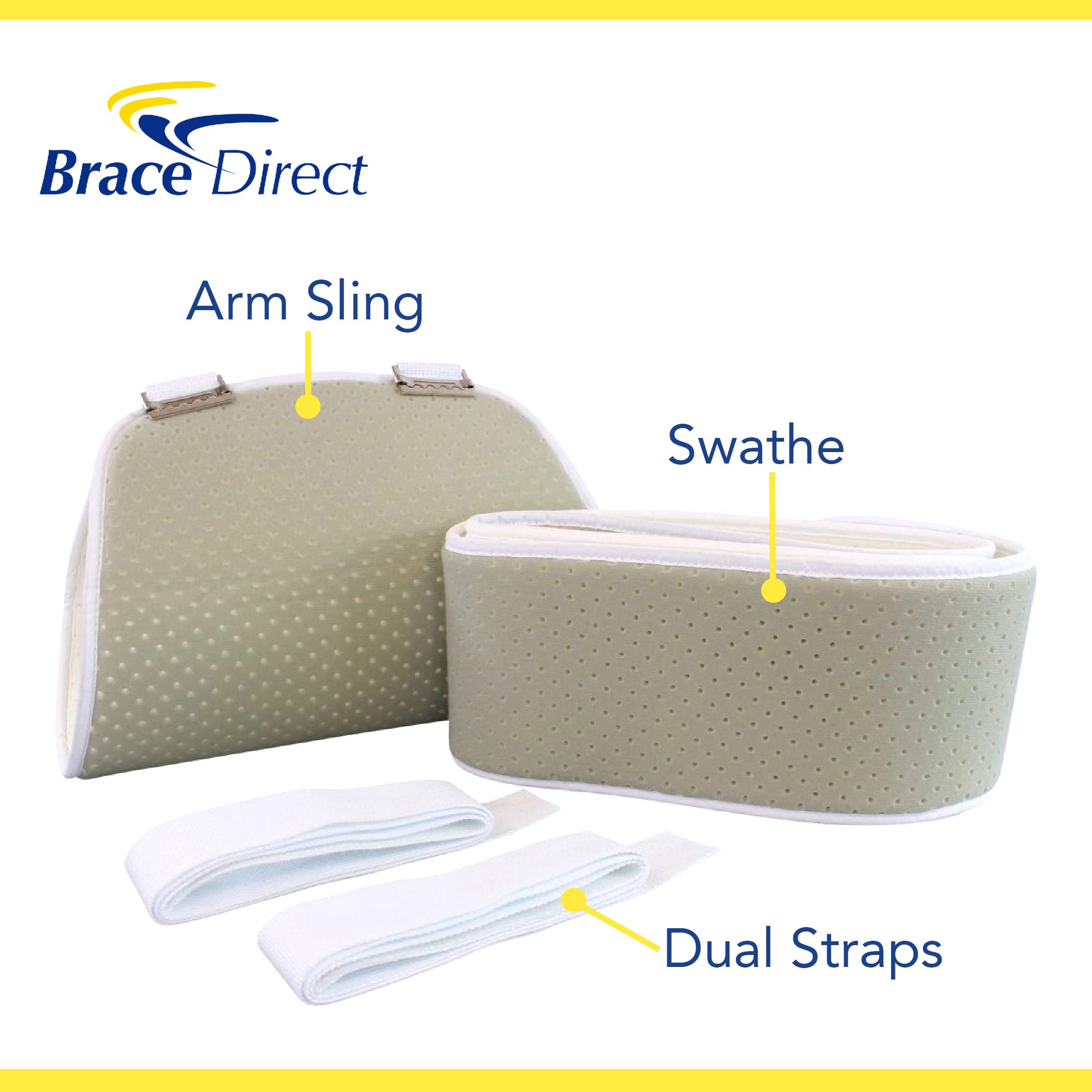 Mua Brace Direct Adjustable Foam Arm Sling Shoulder Immobilizer - Use ...