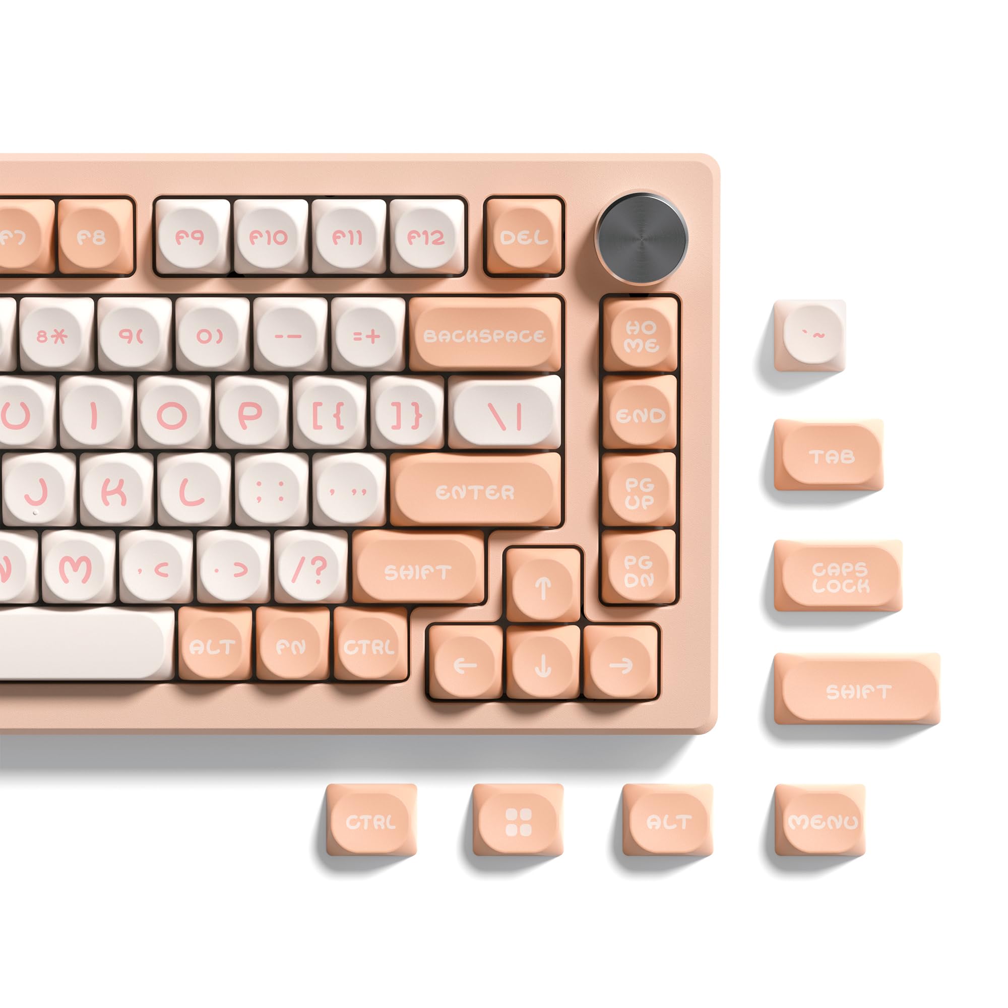 Mua MOA Profile keycaps Cute,Orange Custom keycaps PBT,Double Shot ...