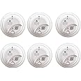 First Alert BRK SC9120B-6 Hardwired Smoke and Carbon Monoxide Detector ...