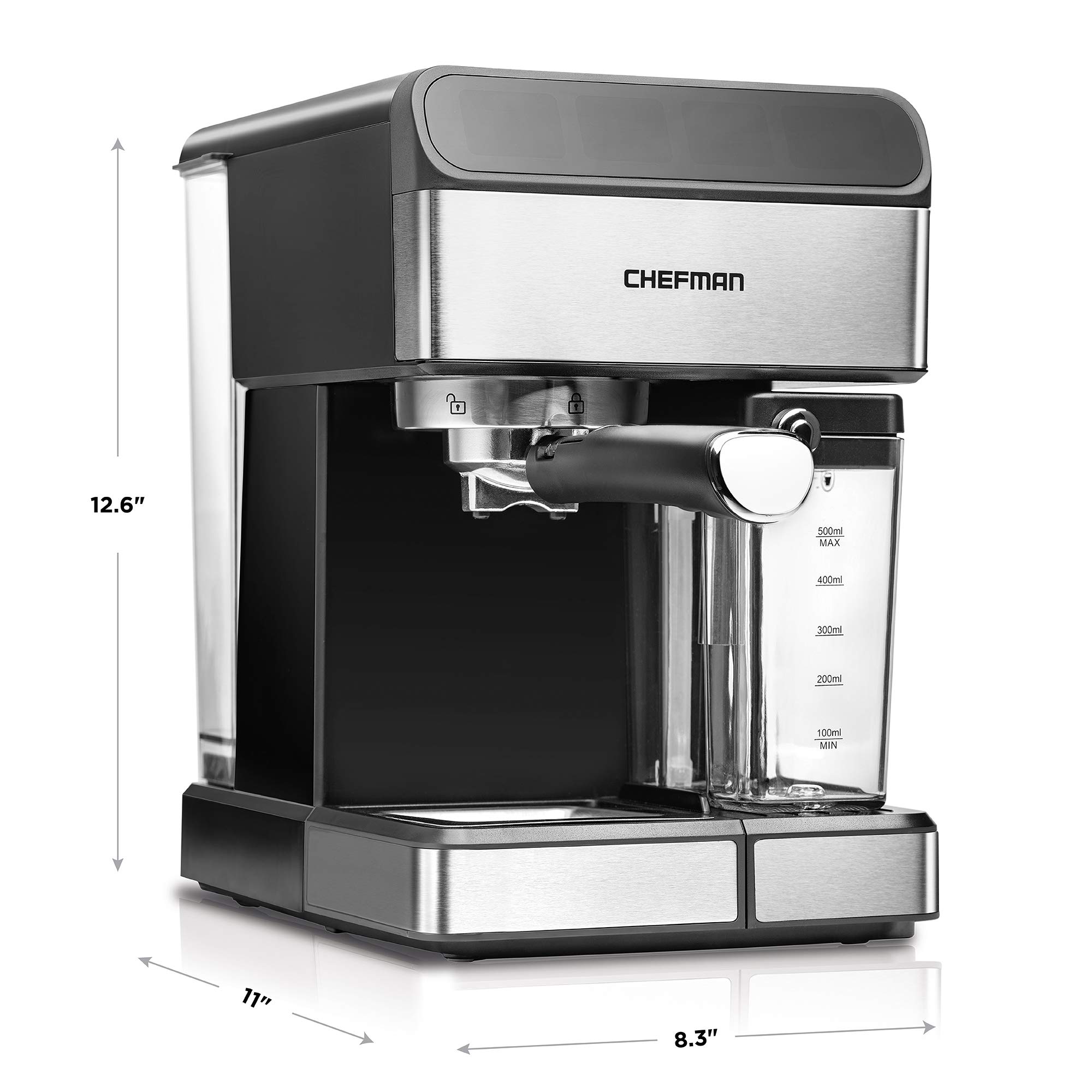 Mua Chefman 6-in-1 Espresso Machine Powerful 15-Bar Pump, Brew Single ...
