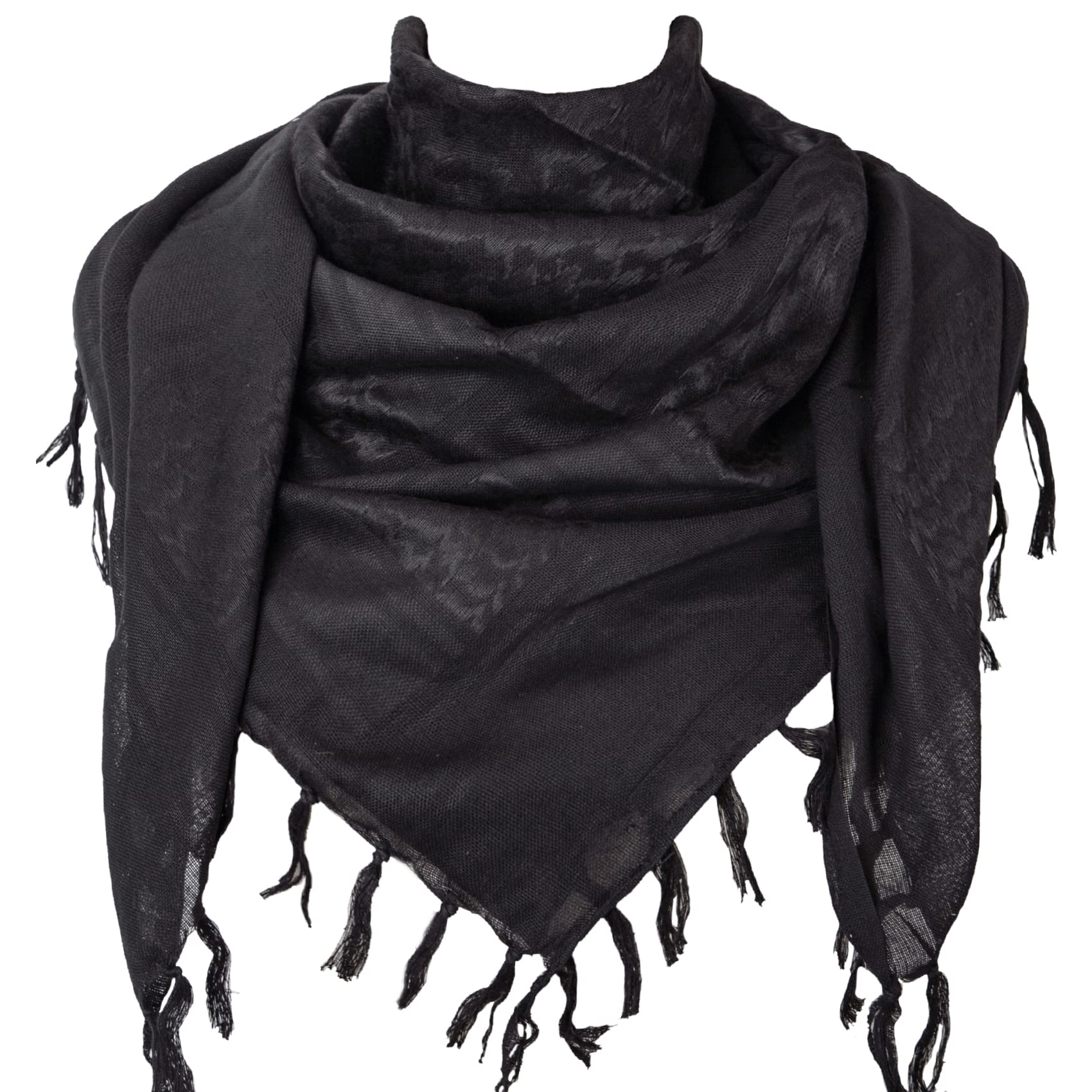 Mua Military Shemagh Tactical Desert Scarf, 100% Cotton Keffiyeh Neck ...