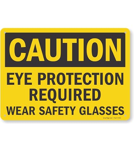 SmartSign Aluminum OSHA Safety Sign, Legend "Danger: Laser Radiation ...