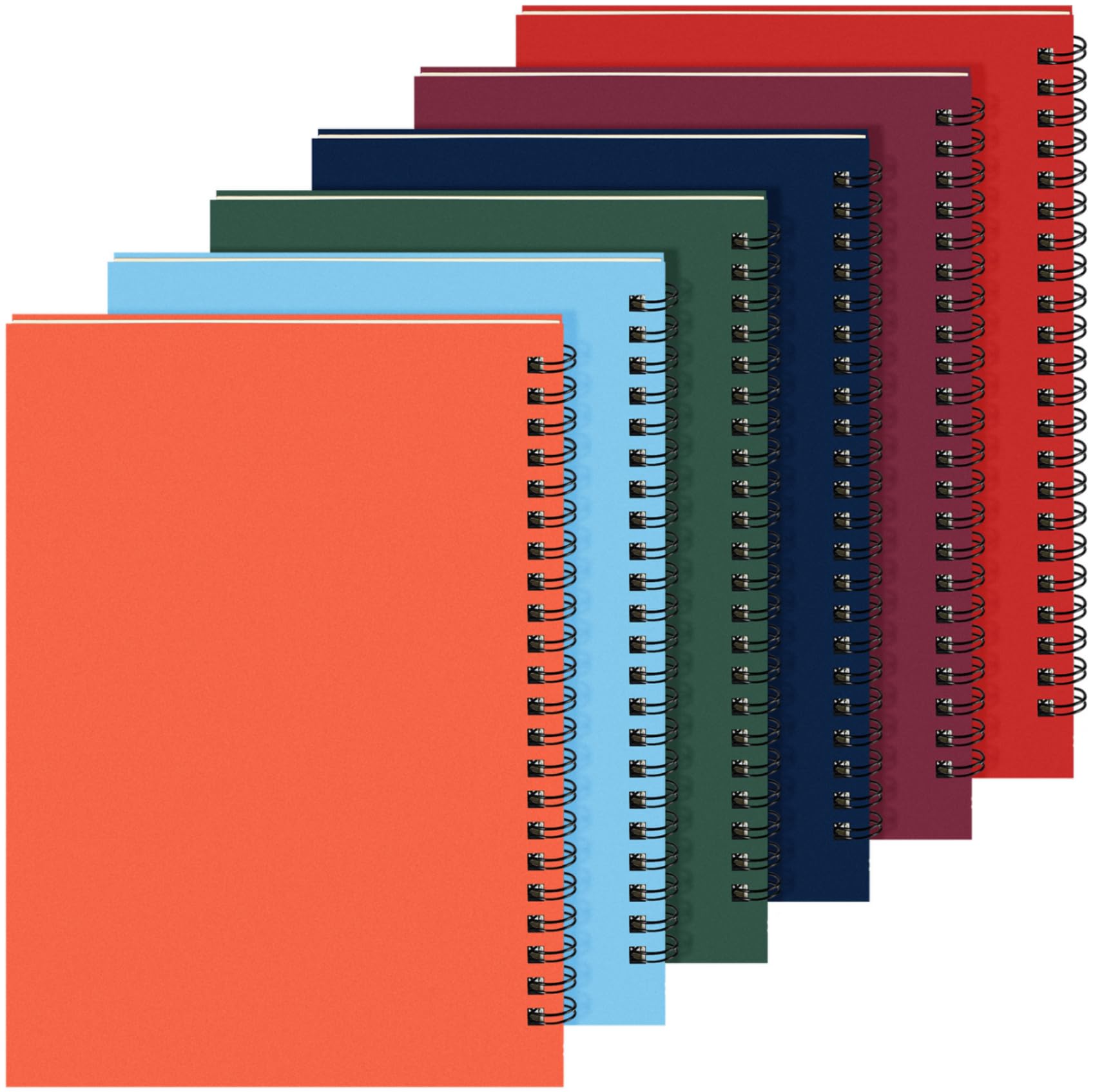 Yahenda Spiral Notebook Bulk A5 College Ruled Journals Notebooks Lined ...
