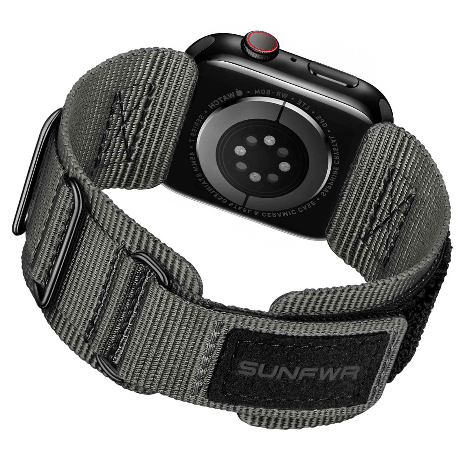 Sunfwr Rugged Nylon Band For Apple Watch Ultra 3 2 1 49mm 46mm 45mm