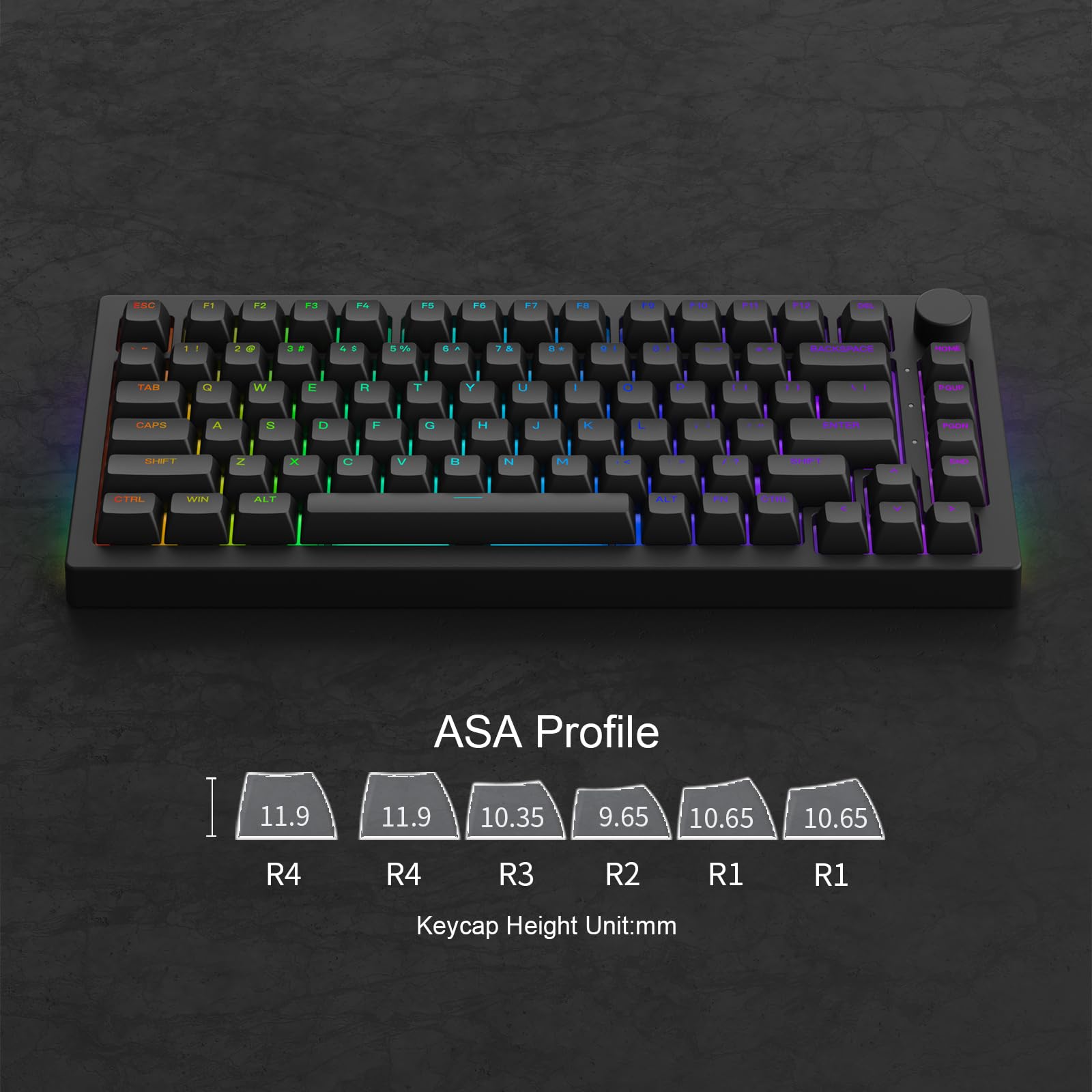 Mua Akko 5075B Plus Mechanical Keyboard 75% RGB Hot-swappable Gaming ...