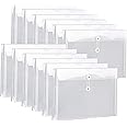 Amazon.com : FANWU Plastic Legal Size Expandable Envelopes with String Tie Closure, 1-1/4 ...
