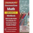 Amazon.com: Common Core Math Grade 8 Workbook: 8th Grade Math Workbook ...